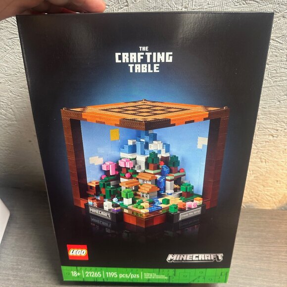 Lego | Toys | Lego Minecraft The Crafting Table 2265 | Poshmark
